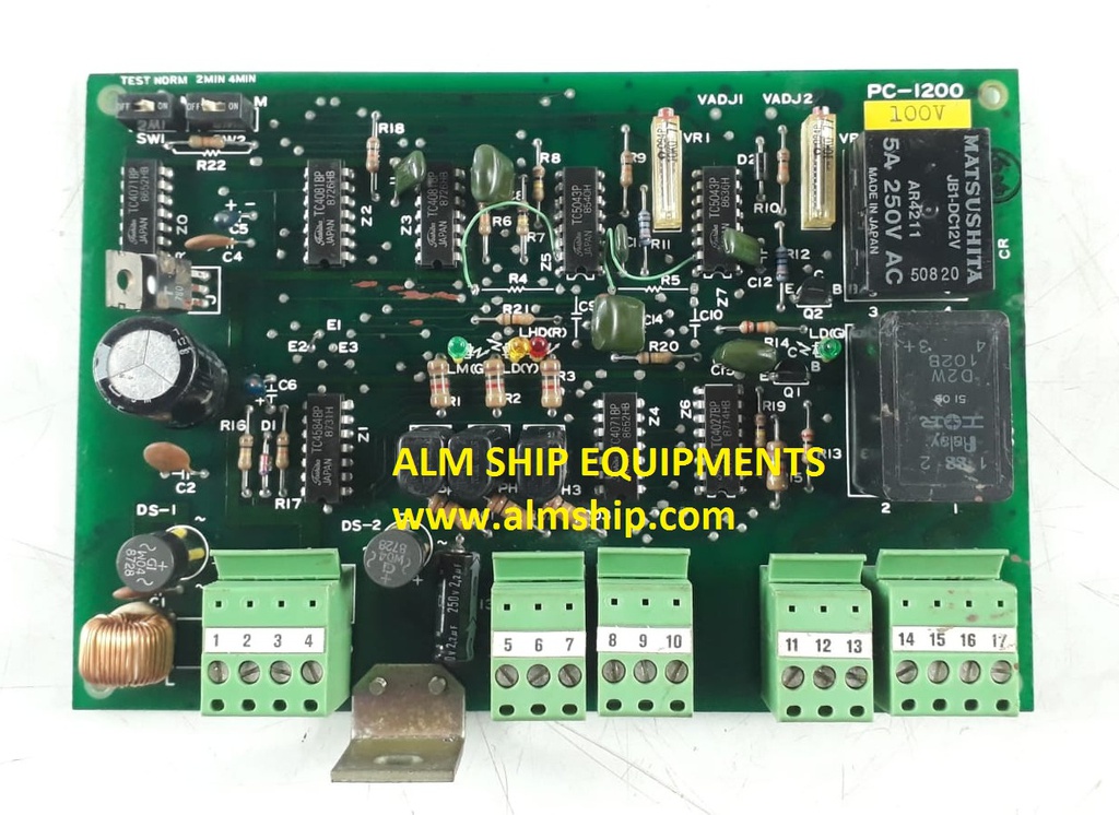 PC-1200 PCB CARD 100V | ALM SHIP EQUIPMENTS